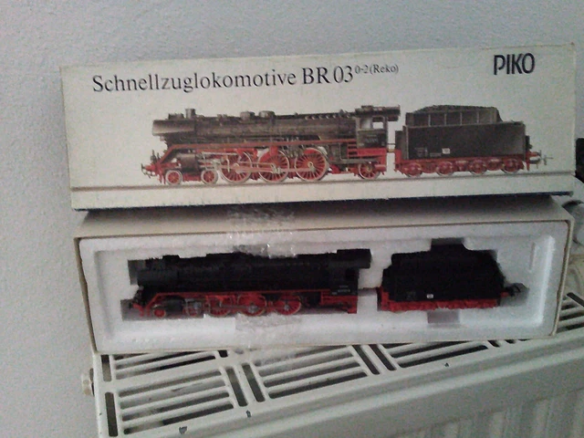 DDR PIKO SCHNELLZUGLOKOMOTIVE BR 03 fahrbereit HO EUR 59,00 - PicClick DE