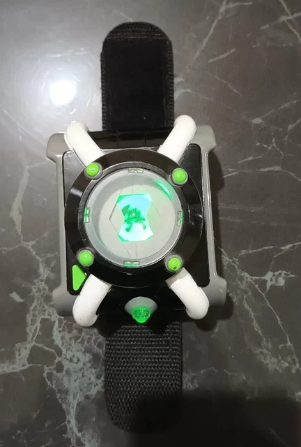 BEN 10 TEN Omnitrix Watch Lights & Sound Alien Force Playmates Toys £15 ...
