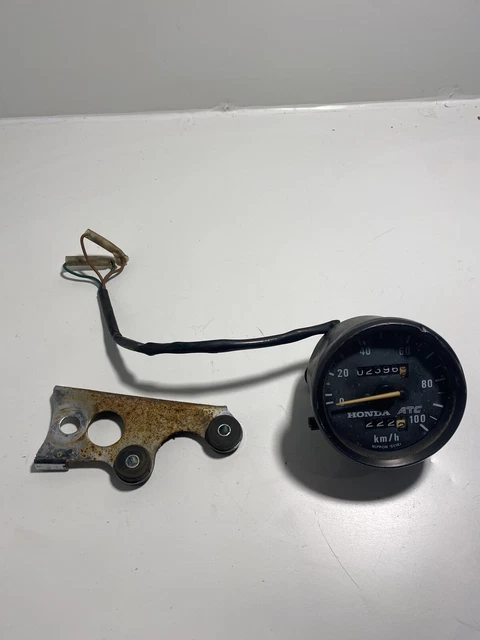 HONDALINE HONDA ATC 200ES Speedometer With Mount Braket OEM 1 $320.00 ...