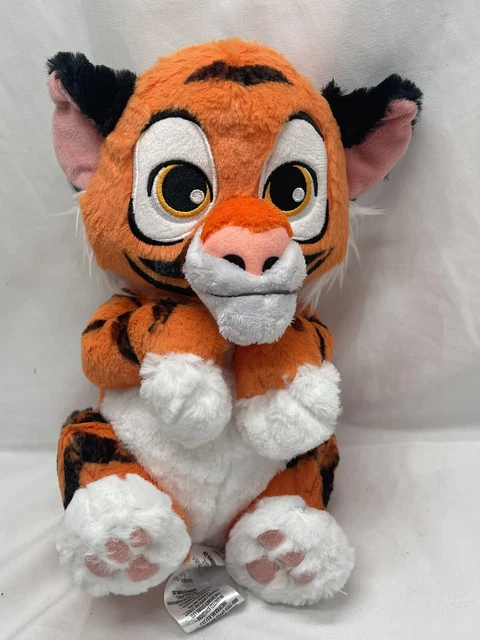 DISNEY PARKS RAJAH Tiger Cub Aladdin Baby 10" Plush Stuffed Animal Toy ...