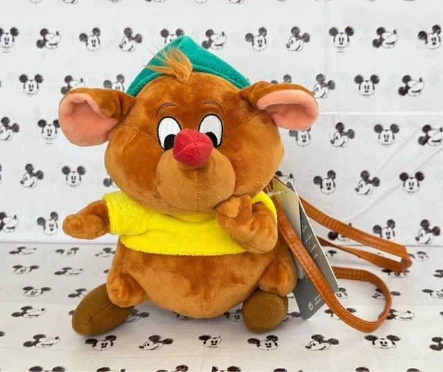 DISNEY STORE CINDERELLA Gus Mouse Plush Toy Pochette £135.77 - PicClick UK