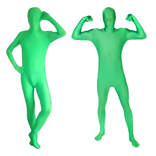 GREEN SCREEN BODYSUIT Body Suit Full Body Split Design for Photography ...