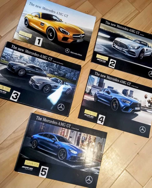 PLEASE SELECT ONE Mercedes Benz Amg Gt Catalog Refer To The Photo For ...