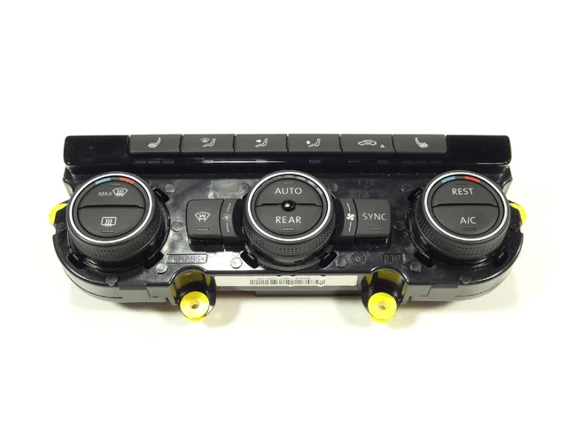 VW BUS T6 climate control panel air conditioning Climatronic 7E0907040D ...