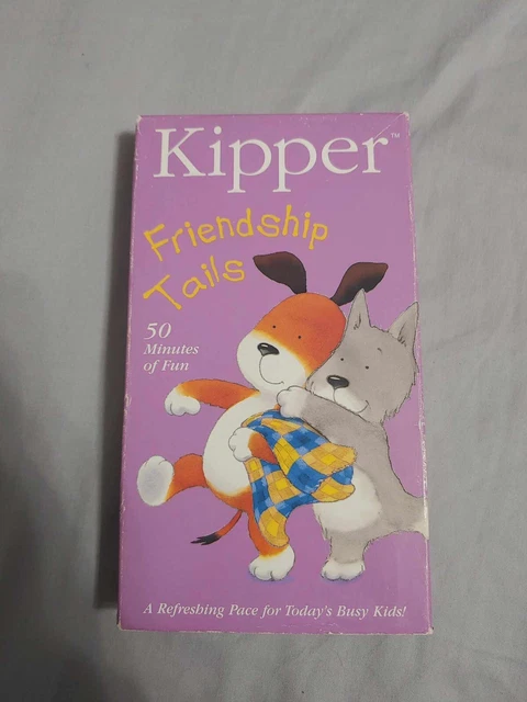 KIPPER - FRIENDSHIP Tails VHS Tape 2003 Kids Animation Cartoon Classic ...