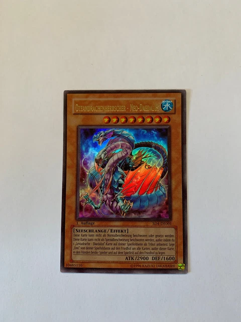 MAPPA YUGIOH: SOVRANO del Drago Oceandra-Neo-Dedalo (SD4-DE001) - Ultra Rara EUR 6,99 - PicClick IT