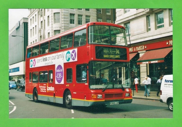 BUS PHOTO ~ London General NV168: R368LGH - 1997 N.C. Palatine II Volvo ...