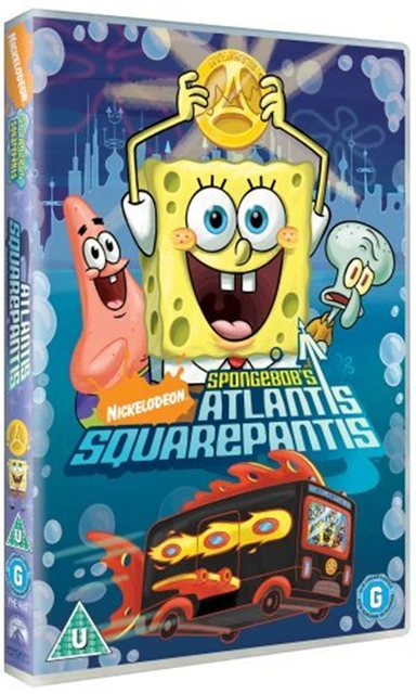 SPONGEBOB SQUAREPANTS: ATLANTIS Squarepantis DVD Children's & Family ...