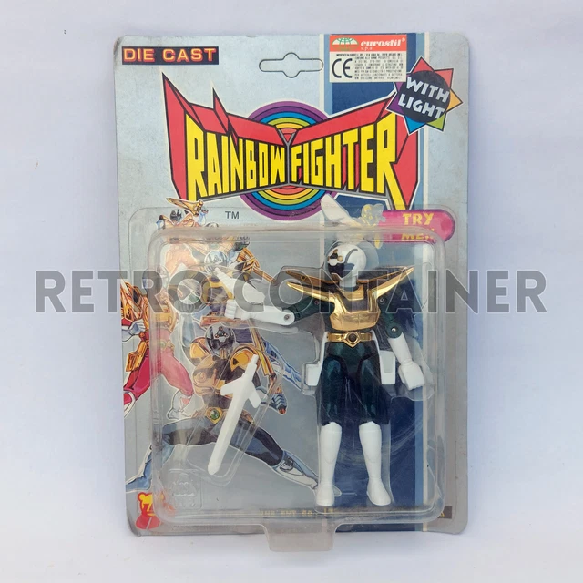 BANDAI MIGHTY MORPHIN' POWER RANGERS KO Knock-Off - Rainbow Fighter ...