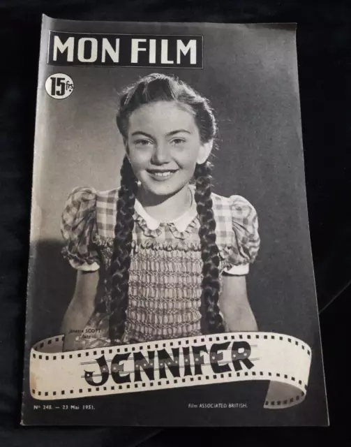 MON FILM N°248 05/1951 Janette Scott Dans Jennifer Cinema 791 EUR 2,00 ...