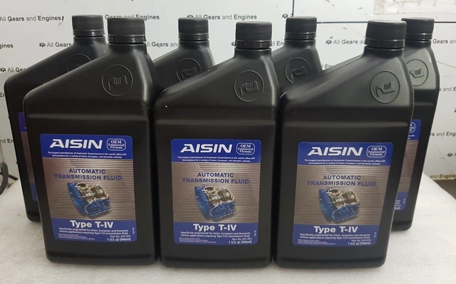 HILUX GENUINE AISIN atf-0t4 automatic transmission gearbox oil 7L fluid ...