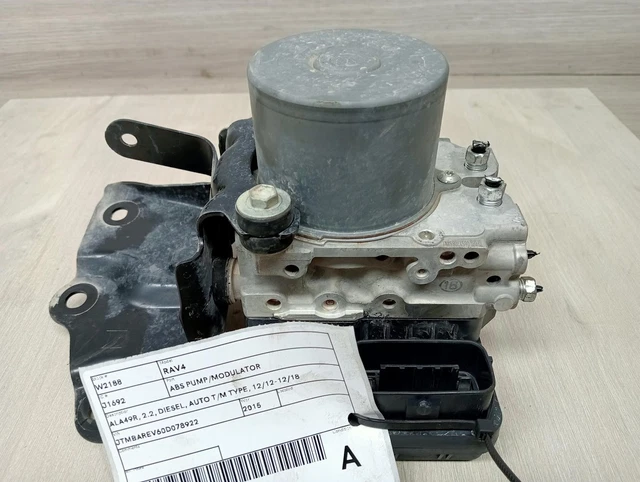 TOYOTA RAV4 ABS Pump/Modulator Ala49R, 2.2, Diesel, Auto T/M Type, 12/ ...