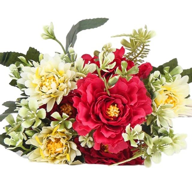 FAUSSES FLEURS BUREAUX de fleurs artificielles d coration de fleurs artificiell EUR 7,76 ...