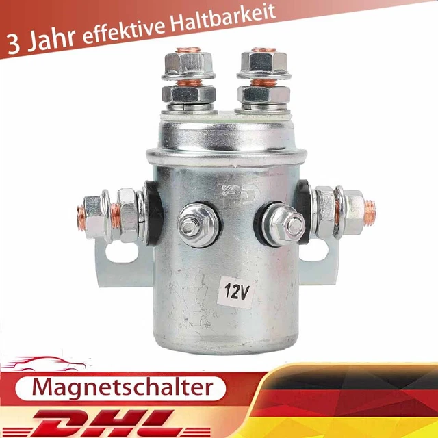 MAGNETSCHALTER RELAIS 12V Schwerlastrelais 250A OSW-13000 Winden-Relais ...