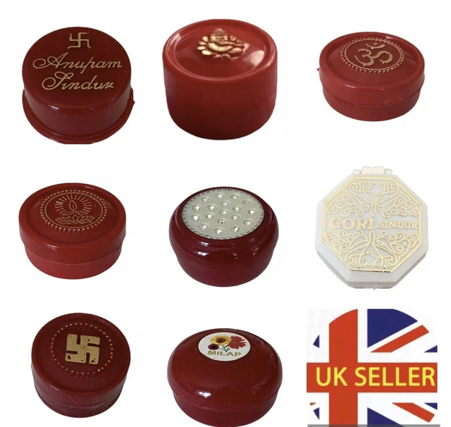 DESIGNER KUMKUM POWDER Sindoor Sindur Bindi Roli Tilak For Pooja ...