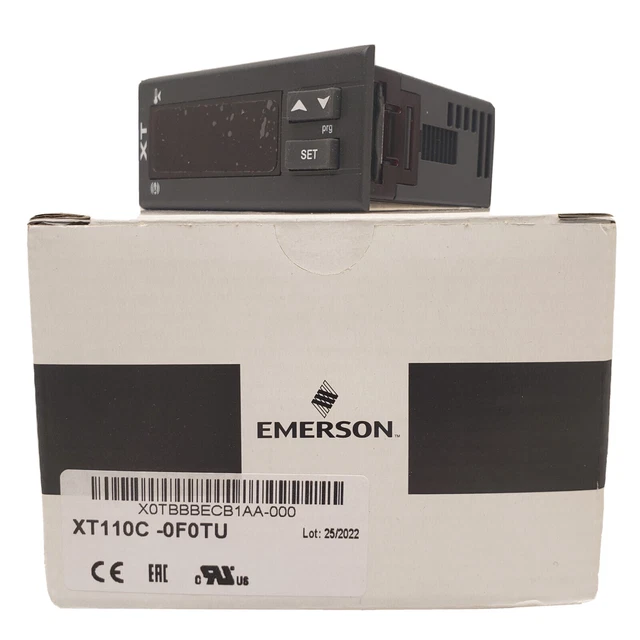 Emerson Dixell Xt110c 0f0tu Ptc 12v 1 Stage Thermostat Control For