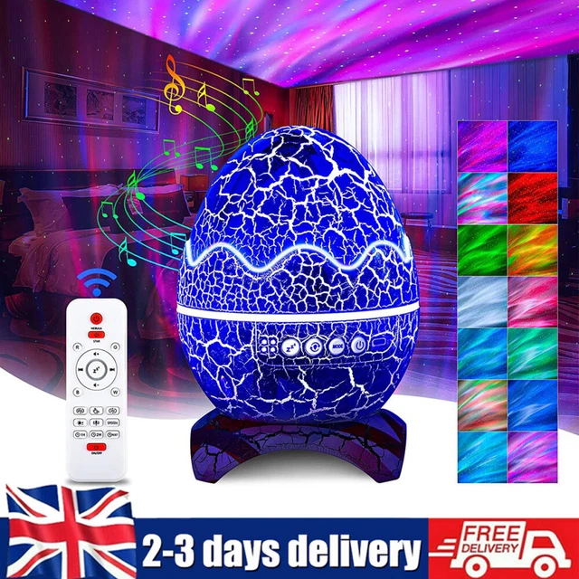 GALAXY NIGHT AURORA LED Starry Sky Star Projector Light Moon Lamp ...