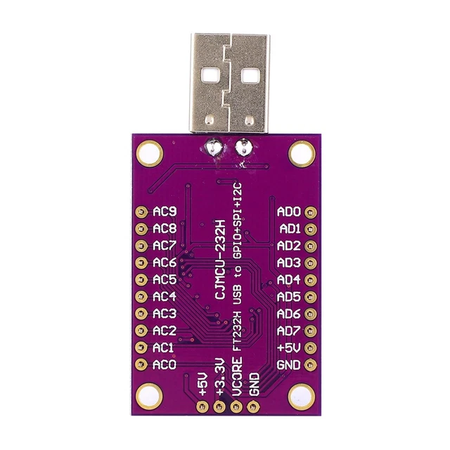 CJMCU FT232H USB to JTAG UART/FIFO Module with SPI I2C Support £8.53 - PicClick UK