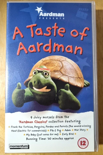 A TASTE OF Aardman Vhs Video £5.99 - PicClick UK