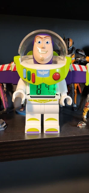 BUZZ LIGHTYEAR LEGO Digital Alarm Clock Toy Story 3 2010 $98.75 ...