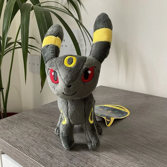 UMBREON POKEMON PLUSH Toy 20 CM Eevee Evolution Stuffed Animal Soft ...
