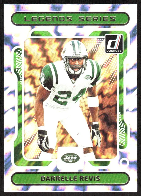 2023 583A DONRUSS The Legends Series Darrelle Revis New York Jets #TLS ...