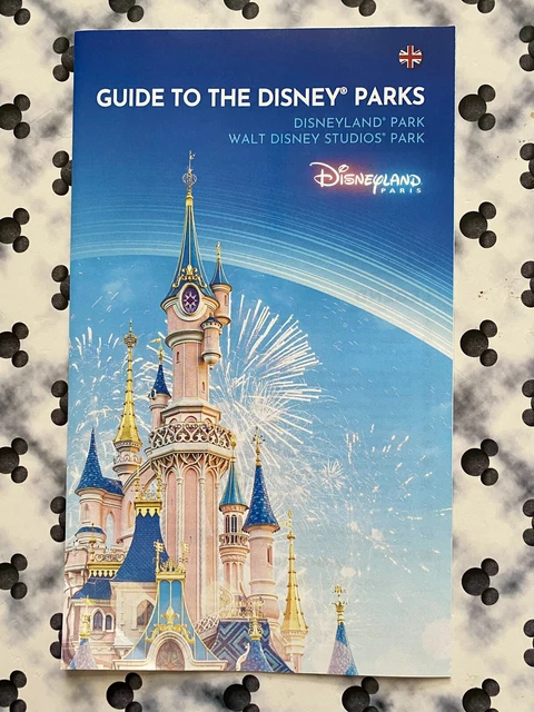 DLP DISNEYLAND PARIS Walt Disney Studios 2 Park 2024 Guide Map English ...
