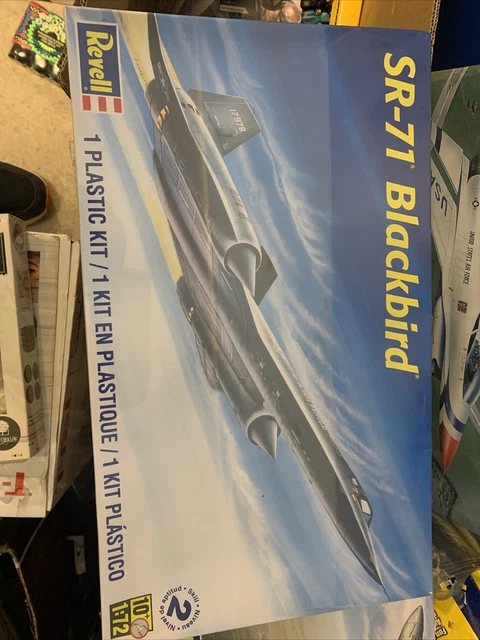REVELL SR-71 BLACKBIRD plastic Model Airplane Kit 1:72 Scale New $18.99 - PicClick CA