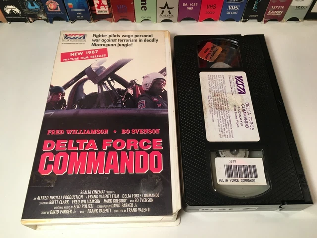 * DELTA FORCE Commando 80s Jungle Action VHS 1987 Brett Clark Fred Williamson £9.37 - PicClick UK