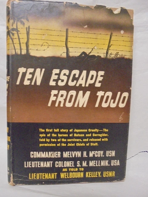 TEN ESCAPE FROM TOJO 1ère édition/1ère impression 1944 presque fine/NF Bataan March EUR 15,61 ...