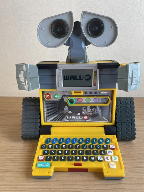 VTECH DISNEY PIXAR Wall E Laptop Electronic Talking Learning ...