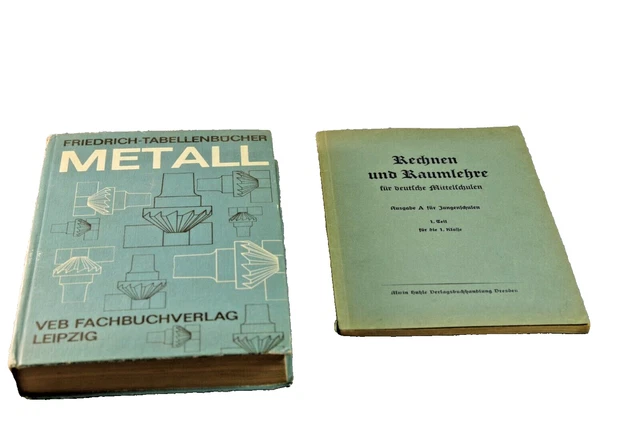 TABELLENBUCH METALL - Friedrich-Tabellenbücher ,1 x Schulheft Rechnen ...