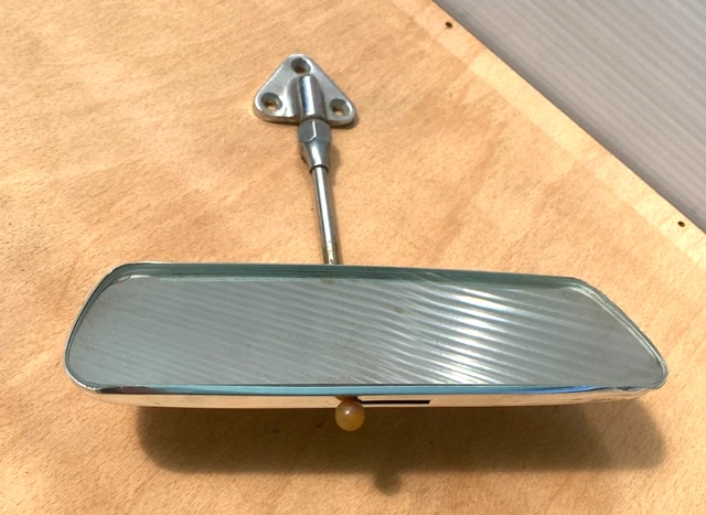 VINTAGE CLASSIC CAR Genuine LUCAS 608 Rear View Mirror, Manual Dipping ...