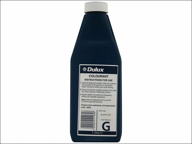DULUX COLOUR PALETTE Tinter B 1L £105.73 - PicClick UK