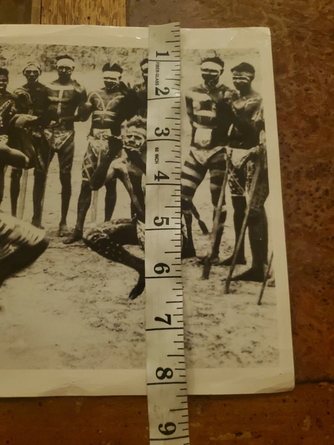 ORIGINAL PHOTOGRAPH CORROBOREE Dance Aboriginal Australia Rare John ...