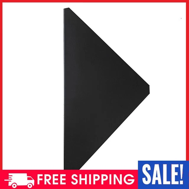 OUTDOOR FOLDING MESH Table Triangle Board Corner Connector Plate (Black ...