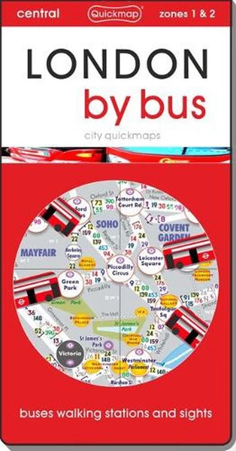 LONDON BY BUS: Map guide of What to see & How to get there £10.24 ...
