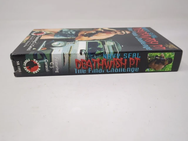 NAVY SEAL DEATHWISH PT The Final Challenge CJ Caracci Workout VHS Rare ...