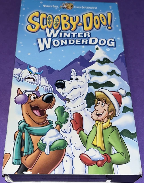 SCOOBY-DOO WINTER WONDERDOG VHS Shaggy Zelma Cartoon Toys Film Animated ...
