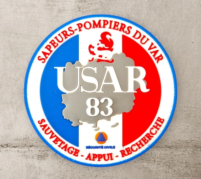 ANCIEN FIRE PATCH écusson Pompier USAR SDIS 83 Var Sécurité Civile ...