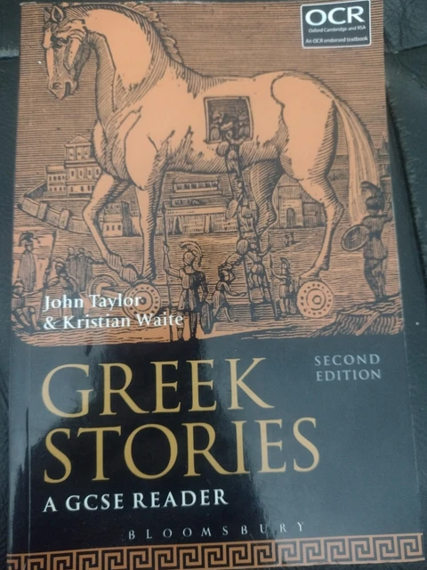GREEK STORIES : A GCSE Reader by Kristian Waite and John. Taylor (2017 ...
