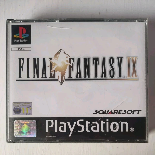 FINAL FANTASY IX PS1 Playstation One Black Label 4 Discs £14.99 ...