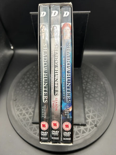 SHADOWHUNTERS SEASONS 1,2 &3 Boxset (DVD) REGION 2 - Two Sealed Cases ...