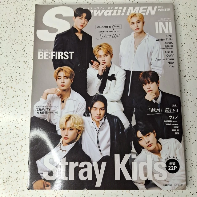 CAWAII! MEN 2021 WINTER Cover Stray Kids Japanese Magazine Japan £11.10 ...