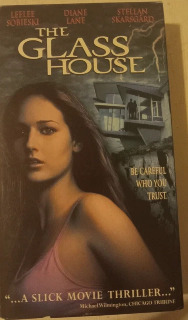 THE GLASS HOUSE VHS Leelee Sobieski Diane Lane Stellan Skarsgard Former ...