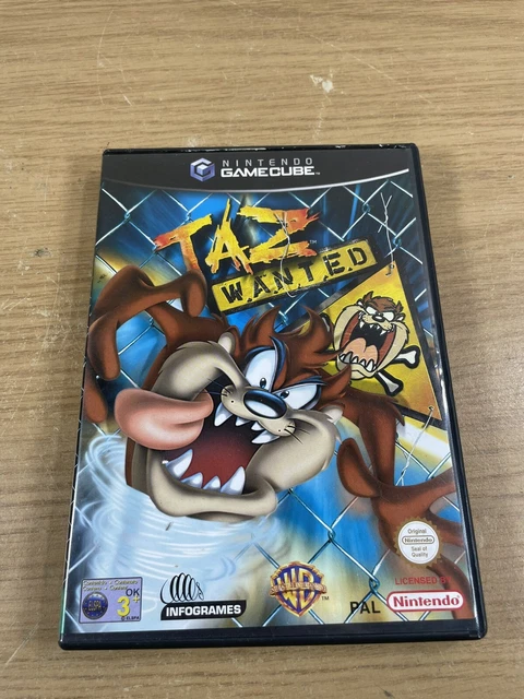 TAZ WANTED NINTENDO GameCube Complete With Manual PAL £10.50 - PicClick UK