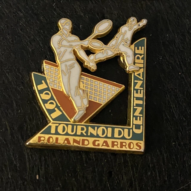PIN’S CENTENAIRE Roland Garros Arthus Bertrand Tennis Non Numéroté EUR 9,00 - PicClick FR