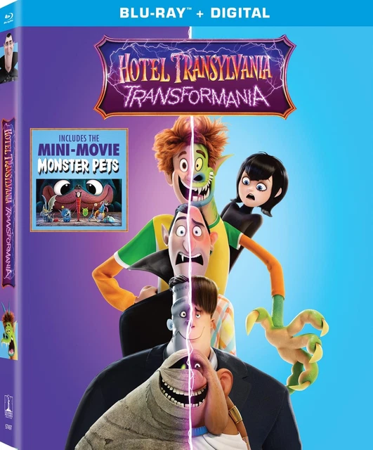HOTEL TRANSYLVANIA: TRANSFORMANIA (Blu-ray) Derek Drymon Jennifer ...