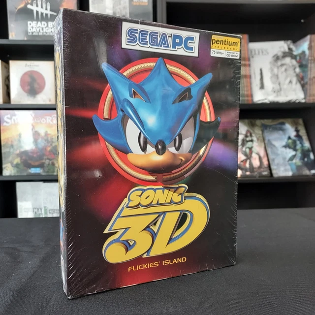 SONIC 3D FLICKIES Island Sega PC Big Box Pal EUR Neuf sous Blister ...