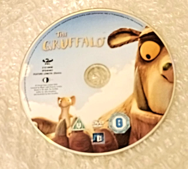 THE GRUFFALO DVD Disc Only £1.50 - PicClick UK